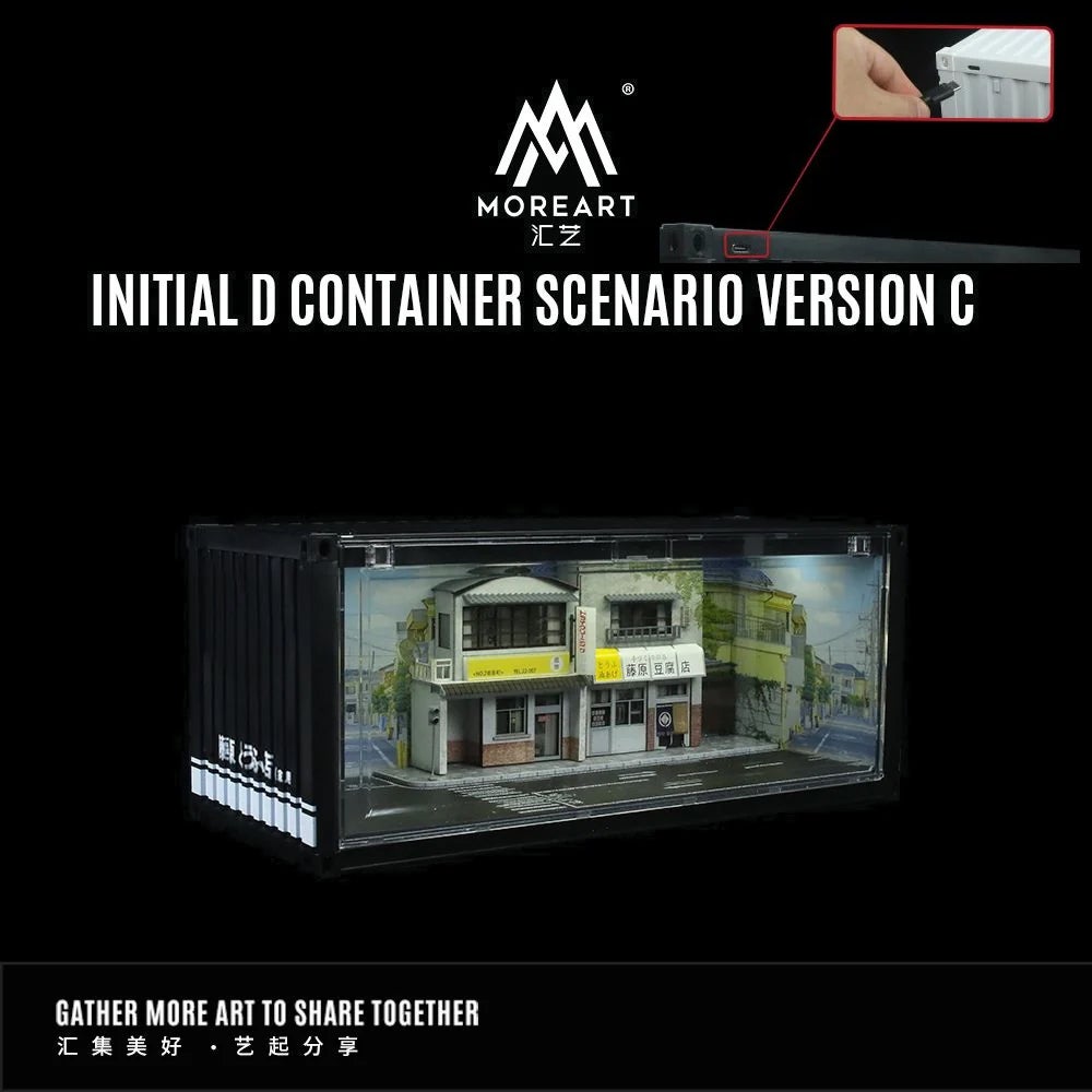 MoreArt Initial D Container Diorama Version C | J-Toys Collectibles